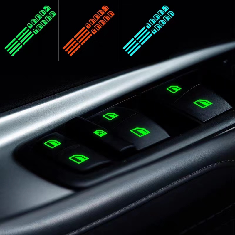 Jual Stiker Tombol Mobil/Sticker Lampu Interior Panel Laser Mobil/Car ...