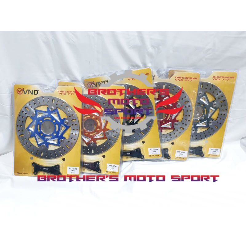 Jual piringan depan vnd 260mm ak66 vario125 vario150 vario110 genio ...