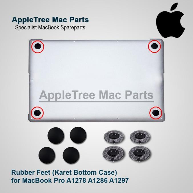 Jual Rubber Feet Karet Bottom Case MacBook Pro A1278 A1286 A1297 ...