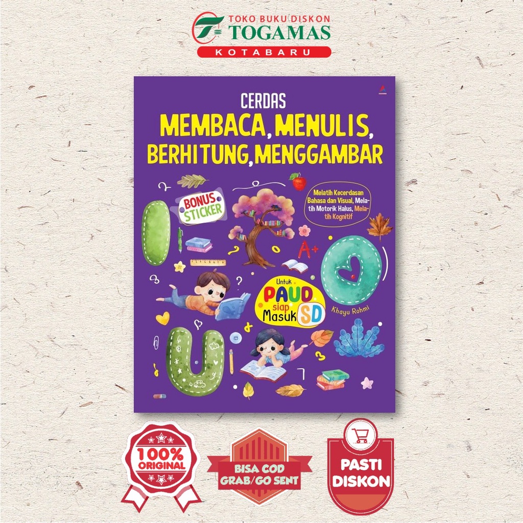 Jual Cerdas Membaca, Menulis, Berhitung, Menggambar Untuk Paud Siap ... Jual Cerdas Membaca, Menulis, Berhitung, Menggambar Untuk Paud Siap ...