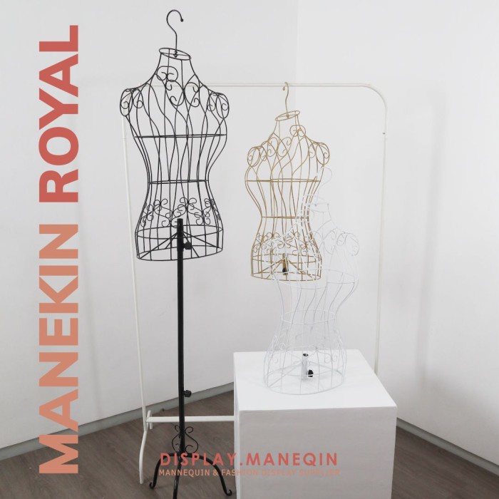 Jual Promo Manekin Royal Dm 821 Manekin Jaring Besi Vintage Manekin 3 ...