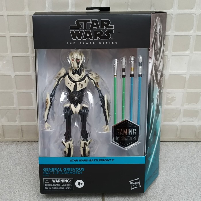 Jual STAR WARS BLACK SERIES GENERAL GRIEVOUS BATTLE DAMAGED BATTLEFRONT ...