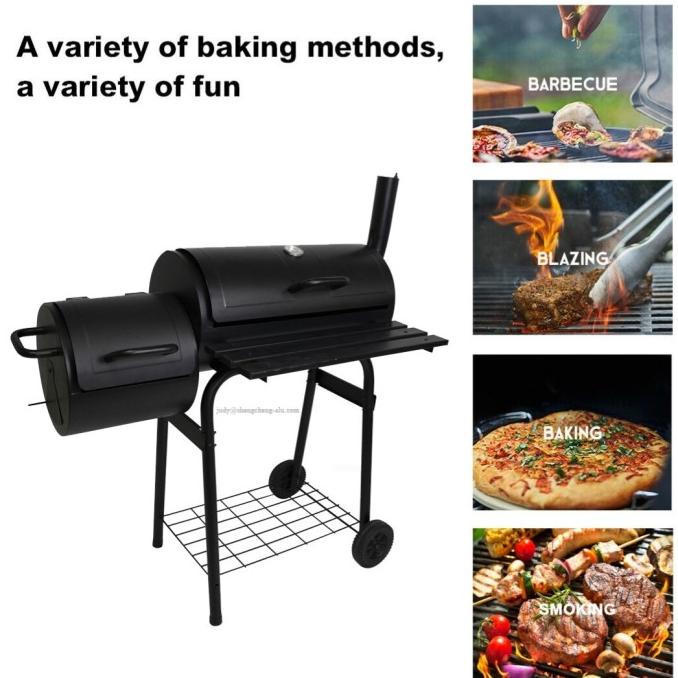 Jual 3in1 bbq grill and offset smoker alat panggang sei sapi | Shopee ...