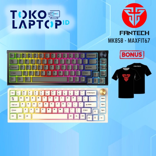 Jual Fantech MK858 Maxfit67 Modular Mechanical Gaming Keyboard | Shopee ...