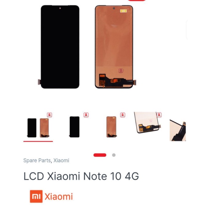 Jual LCD TOUCHSCREEN XIAOMI REDMI NOTE 10S / NOTE 10 4G BLACK | Shopee ...