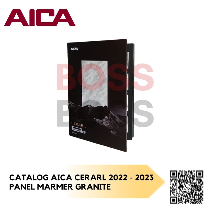 Jual Promo Buku Katalog Catalog Cerarl Aica Buku Sample Panel Marmer Granit | Shopee Indonesia