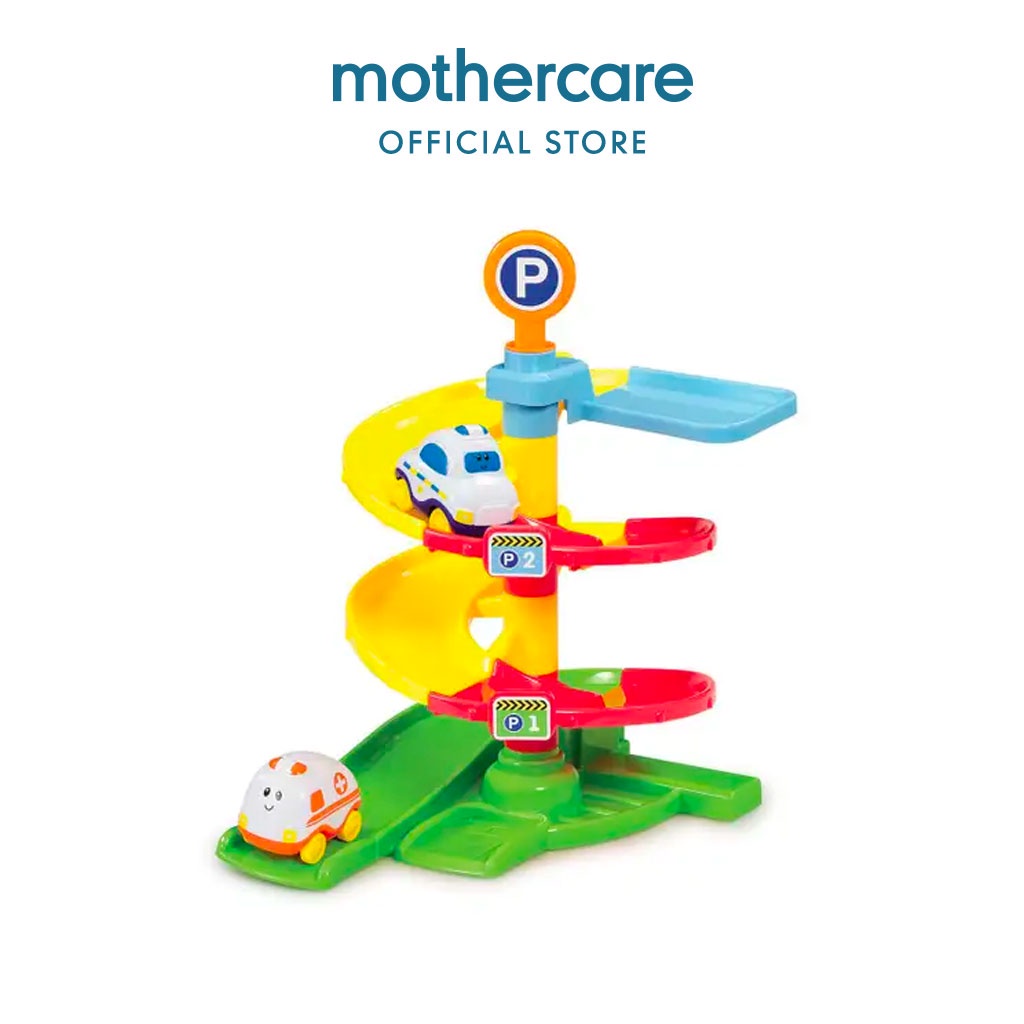 Jual Addo Little Lot Swirly Whirly Car Ramp - Mainan Mobilan Anak ...