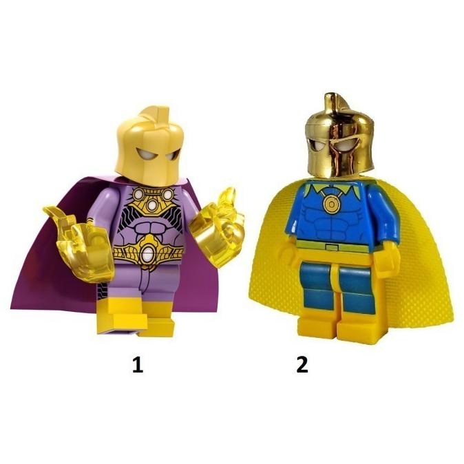 Jual DC Doctor Fate Kent Nelson Chrome Nabu Helmet JSA Minifigure Brick | Shopee Indonesia