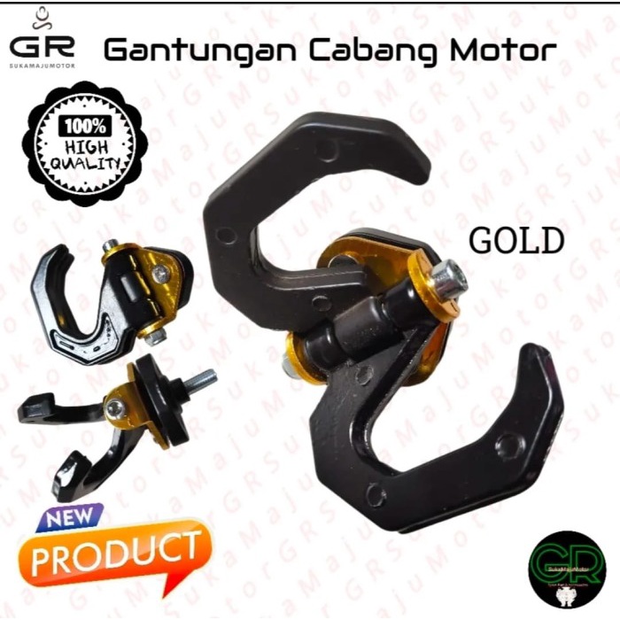 Jual Gantungan Barang Motor Model Cabang 2 Bahan Full Cnc Cocok Untuk ...