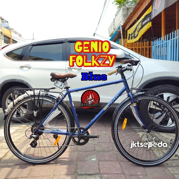 Jual Sepeda Commuter Bike Genio Folkzy | Shopee Indonesia