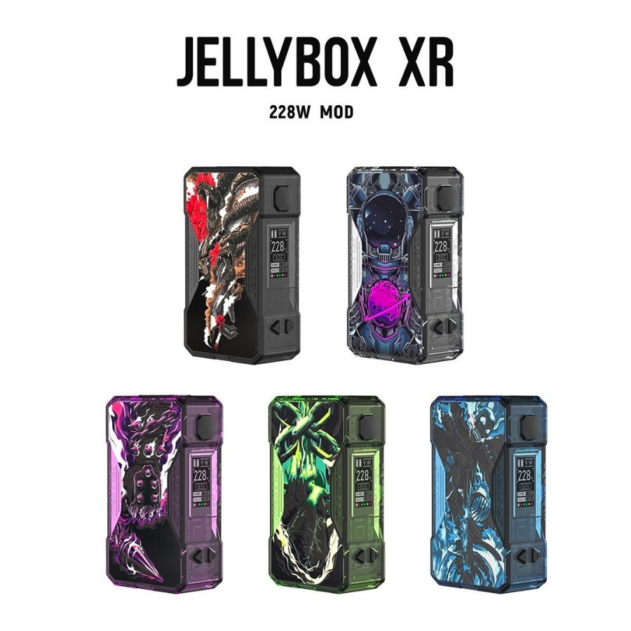 Jual JELLYBOX XR MOD WITH DISPLAY MOD JELLYBOX XR 228W ORI by RINCOE ...