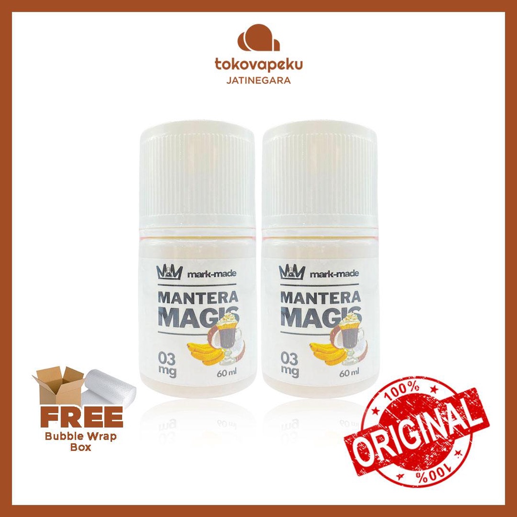 Jual MANTERA MAGIS IRISH CREAM BANANA MANTERA 60ML ORI by MARK MADE ...