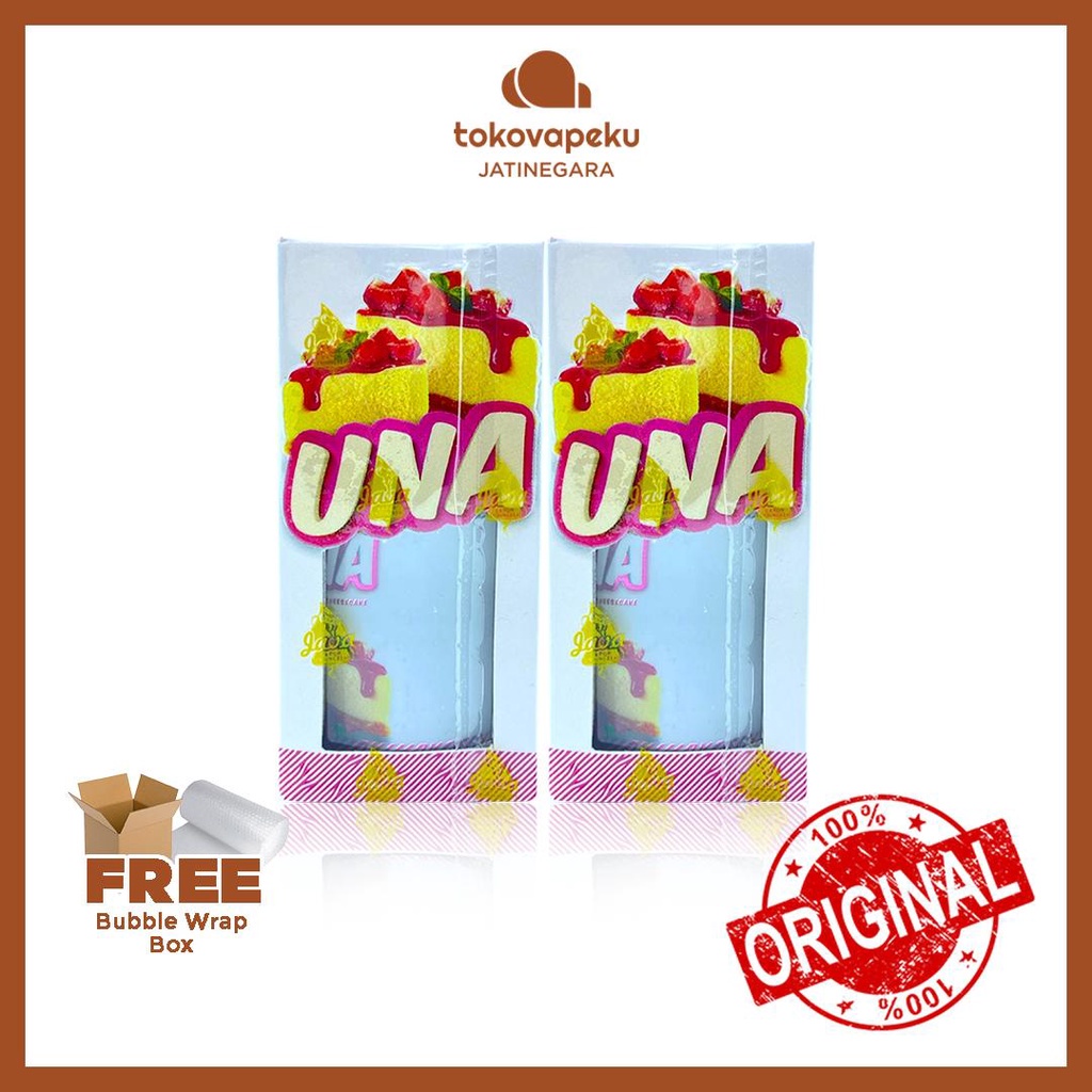 Jual UNA STRAWBERRY CHEESECAKE UNA V2 60ML ORI by IDJ X VAPORKING ...
