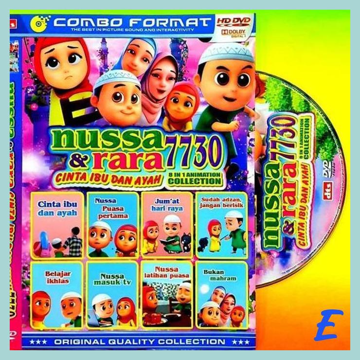 Jual | HNP | KASET DVD FILM ANAK ANAK NUSSA RARA COLLECTION | Shopee Indonesia