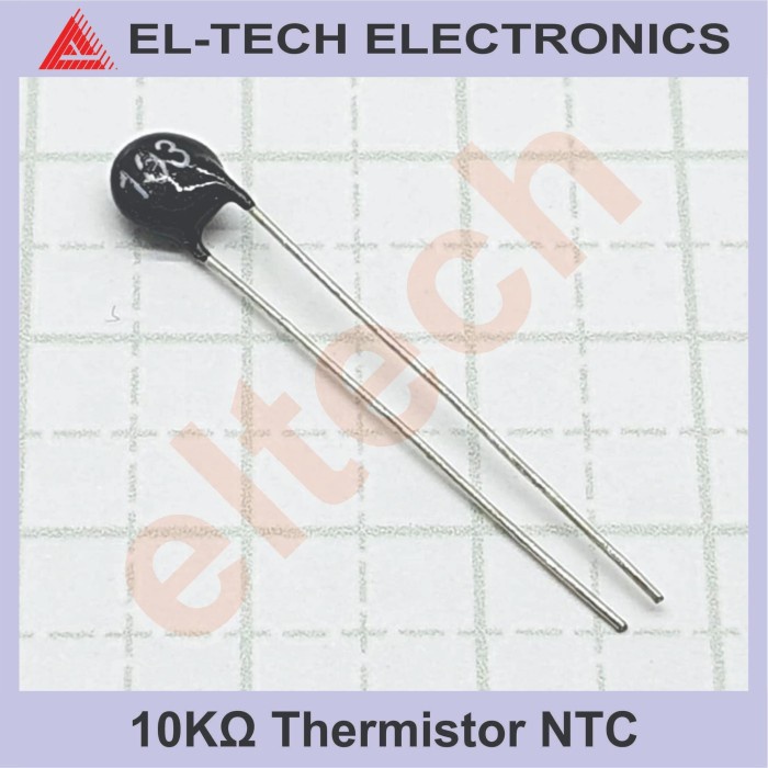 Jual TERLARIS 10K 10000 ohm Thermistor NTC (Negative Temperature ...