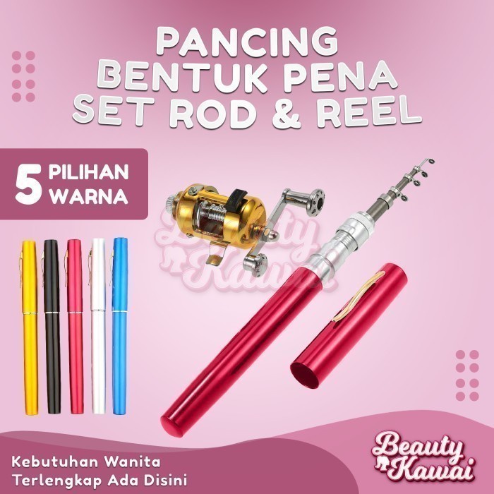 Jual ALAT PANCINGAN PULPEN SET LENGKAP REEL JORAN FISHING ROD PEN ...