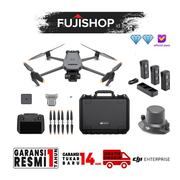Jual DJI Mavic 3 Enterprise Kit (Inc RTK Module + Battery Kit) Drone ...