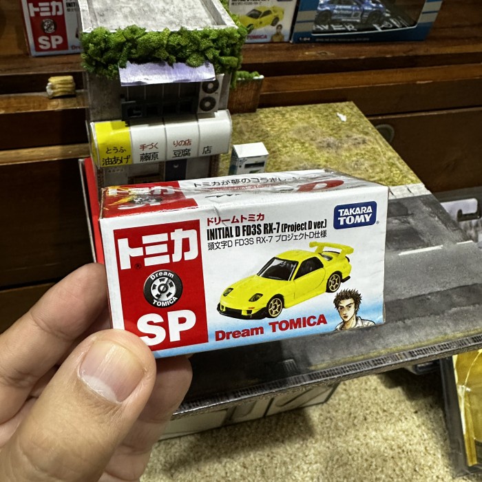 Jual COD Tomica Dream Initial D Fd3S Rx-7 Project D Ver Terbaru | Shopee Indonesia