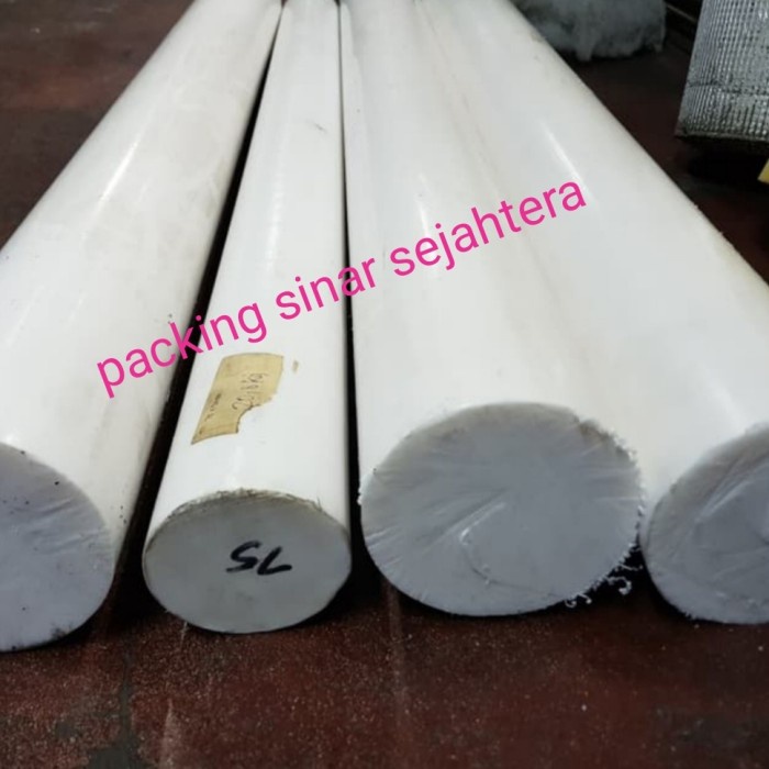 Jual Ready Teflon Ptfe As Rod 70 Mm X 100Cm Teflon Batangan Berkualitas | Shopee Indonesia