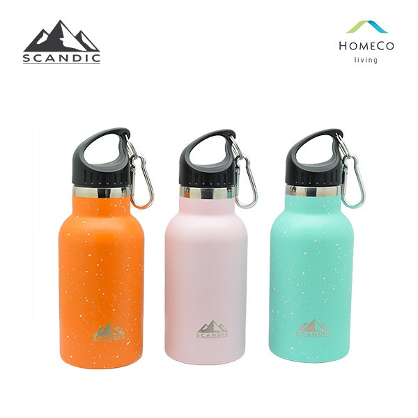 Jual Scandic Ss Bottle 400 Ml / Botol Air Panas Dingin Dengan Carabiner ...