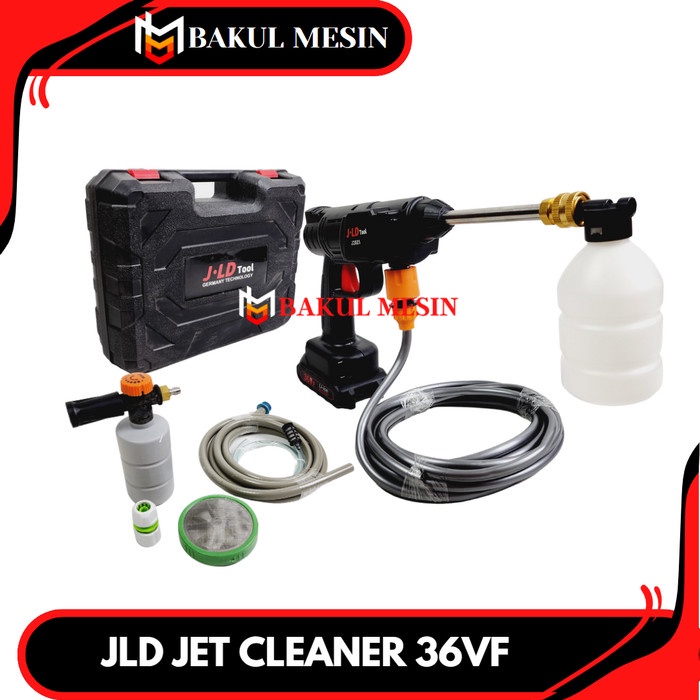 Jual Mesin Jet Cleaner JLD 36V Alat Steam Cordless Cuci AC Mobil Motor ...