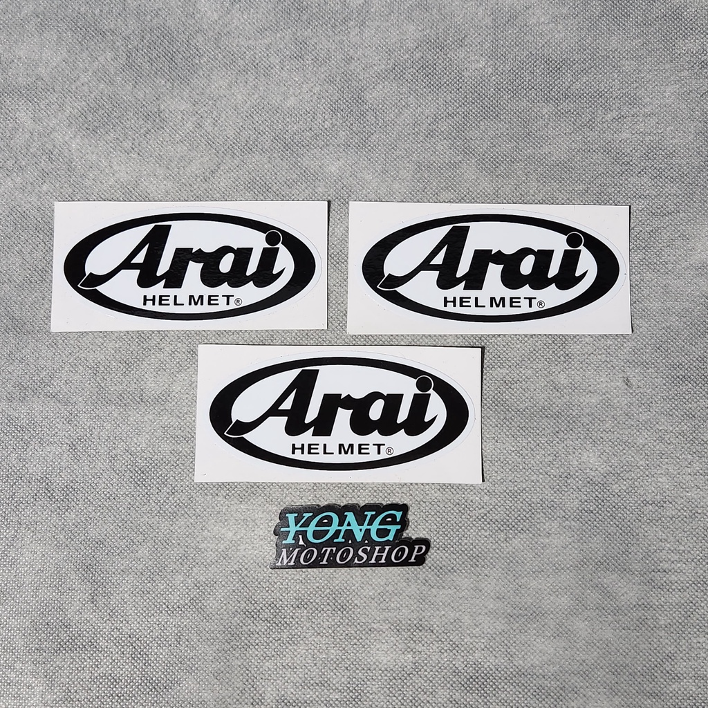 Jual STICKER SET ARAI HELMET PRINTING Polos Motif Sticker | Shopee ...