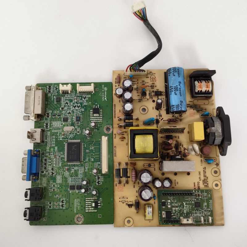 Jual mb ori dan psu power suplay regulator monitor DELL ST2330LF ...