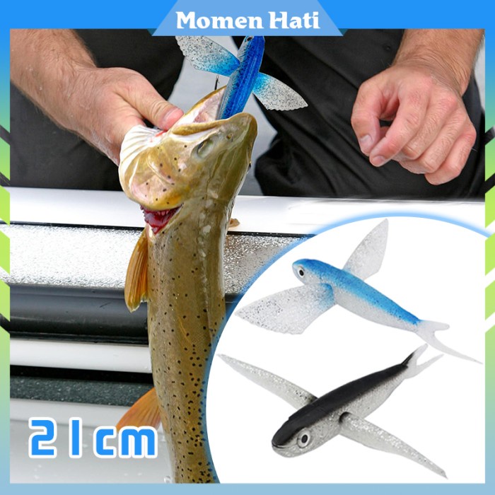 Jual ,,,,,,,] 21CM Soft Lure Bentuk Ikan Umpan Casting Bentuk Ikan ...