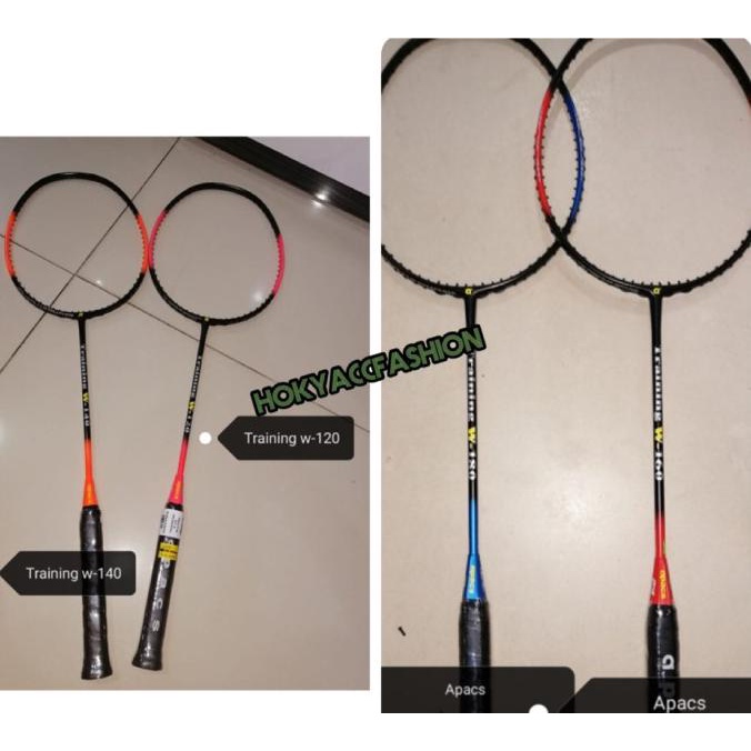 Jual Raket Apacs Training Badminton bulutangkis berat 120g 140g 160g ...