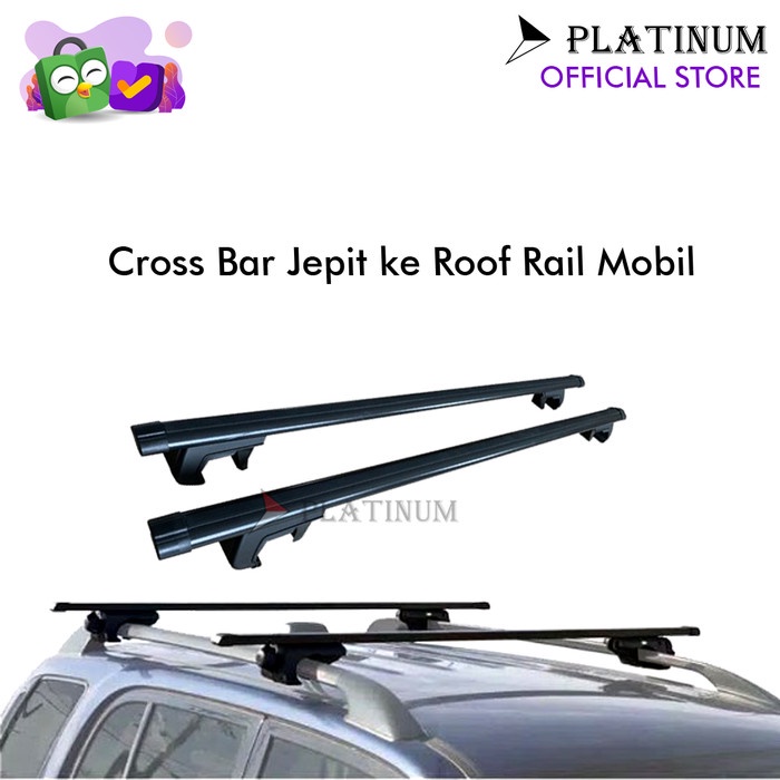 Jual Ready Cross Bar Kaki Jepit Roof Rail Mobil Karimun Wagon R ...