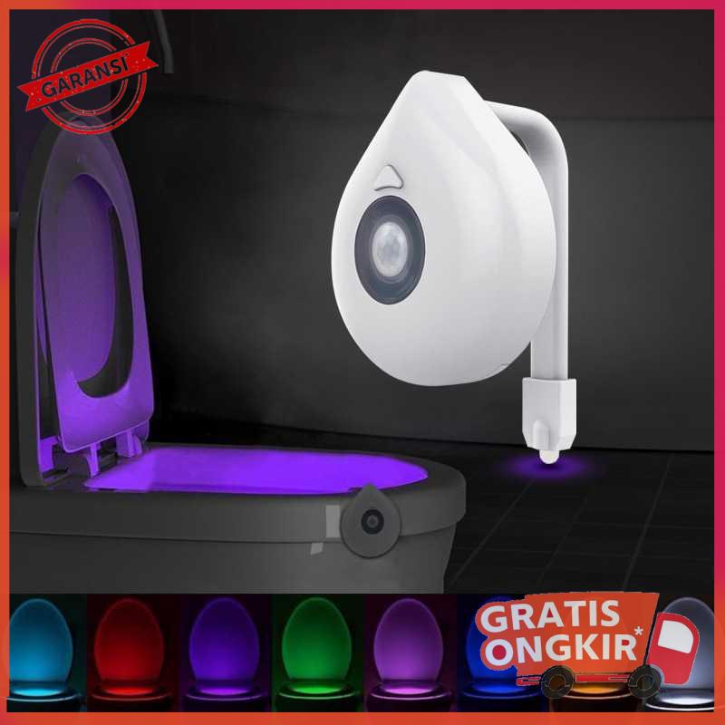 Jual Lampu Closet RGB Toilet Light Motion Sensor 8 Colors - TL-9275 ...