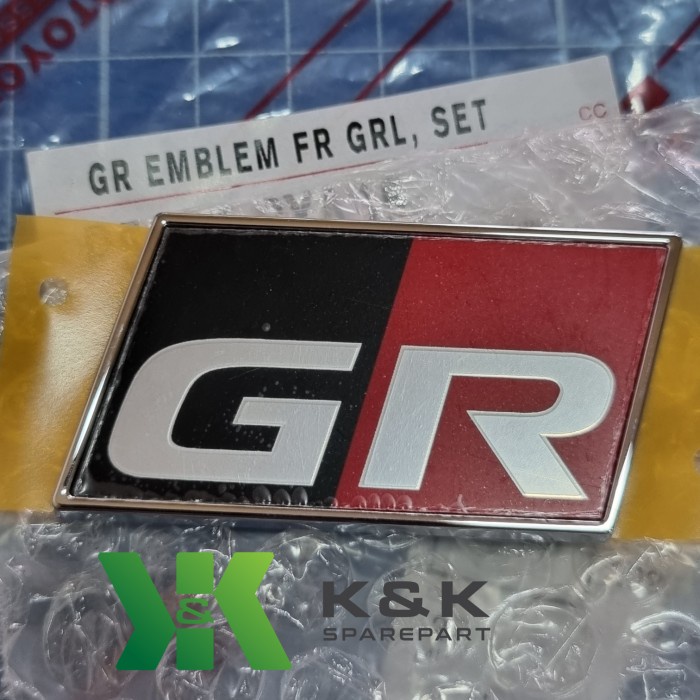 Jual Emblem GR (100% Original Astra Toyota) | Shopee Indonesia