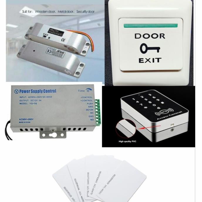 Jual Paket Akses Kontrol/Access Control Mortise Lock Pintu | Shopee ...
