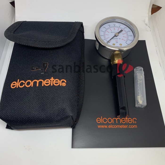 Jual Elcometer 102 Needle Pressure Gauge 0 - 20 bar / 0 - 300psi ...