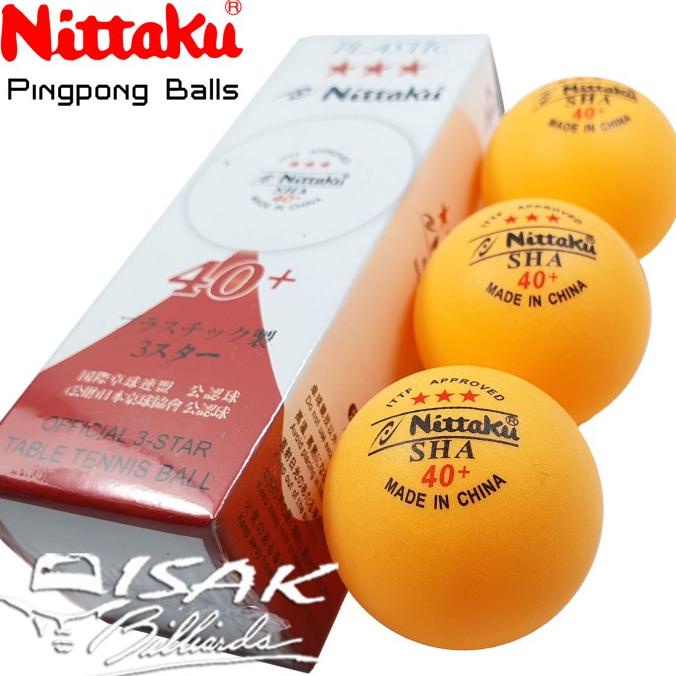 Jual Nittaku Ping Pong Balls - Bola Table Tennis Tenis Meja Pingpong Ball | Shopee Indonesia
