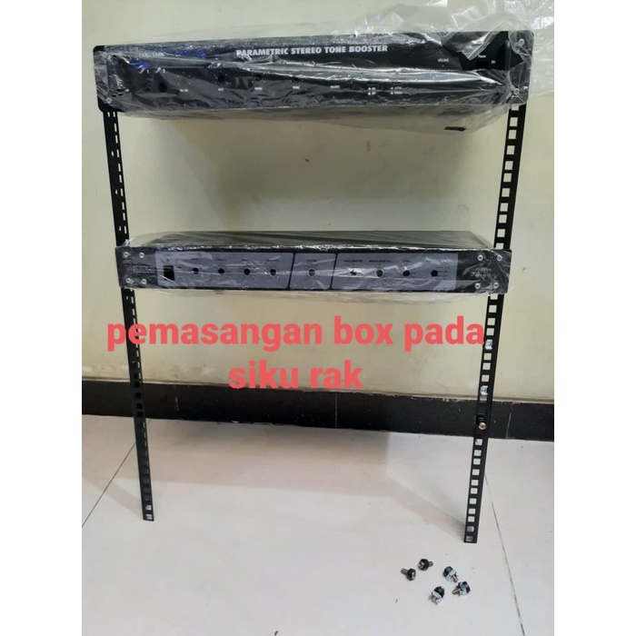 Jual Termantab] Rak untuk box amplifier besi dan baut rak rakan box ...