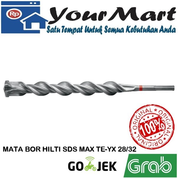 Jual New Hilti Te-Yx 28/32Mm Matabor Beton Hammer Dril Bit Te-Yx ...