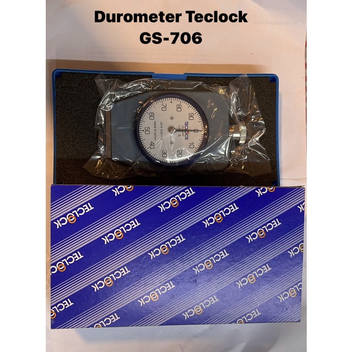 Jual [Original] Durometer Teclock Gs 706N Tipe A Original Made In Japan Limited | Shopee Indonesia