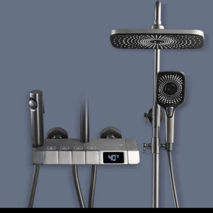 Jual [New Ori] Tiang Shower Set Digital /Shower Column Piano Digital ...