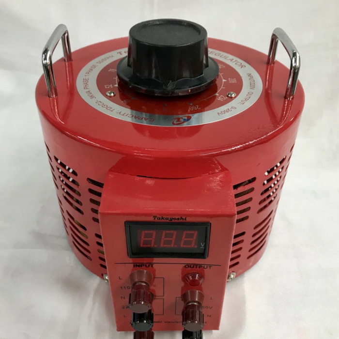 Jual [Baru] Slide Regulator Takayoshi 3000Watt Tdgc2 3Kva-1Phase Diskon ...