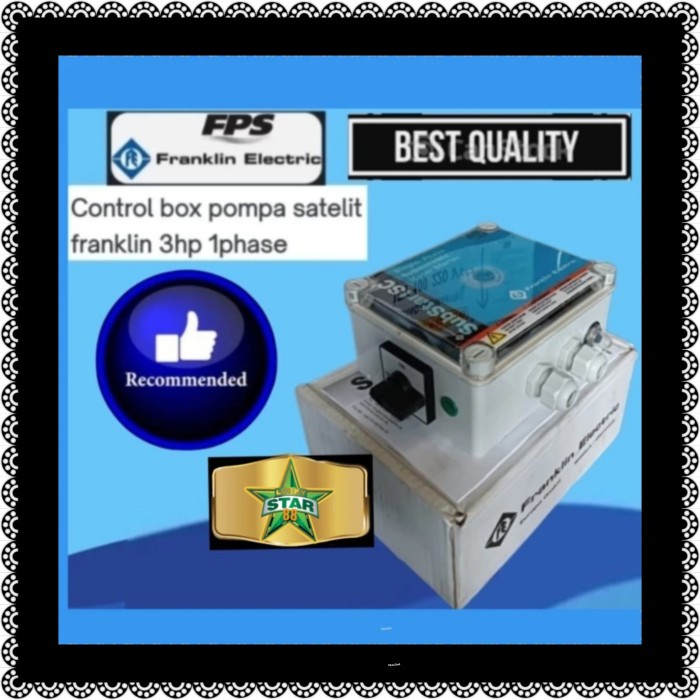 Jual Baru Box Pompa Satelit Franklin 3Hp 1Phase 8 Kubik Submersible ...