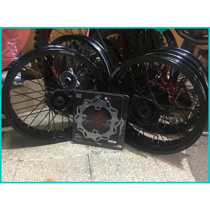 Jual Velg set expedition honda crf 150 modif supermoto 16novz3 parts ...