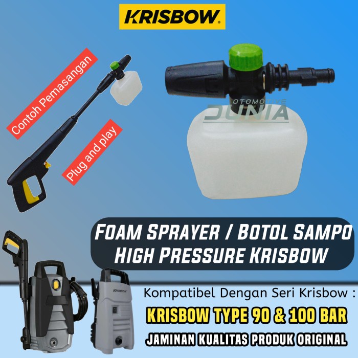 Jual Botol Sampo Krisbow High pressure 100 Bar Original | Shopee Indonesia