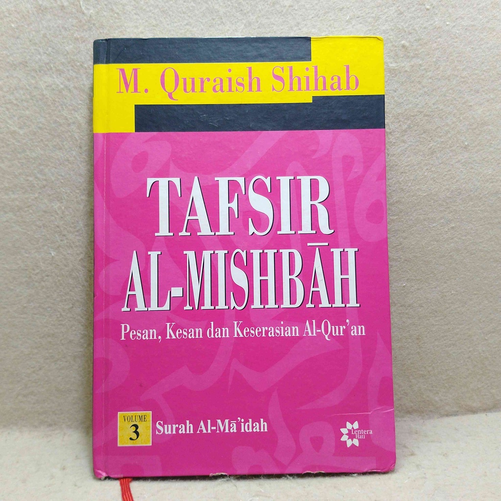 Jual Buku Tafsir Al-Mishbah Volume 3 - M Quraish Shihab | Shopee Indonesia