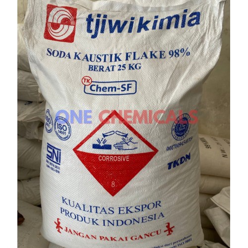 Jual Caustic Soda Flake/ Soda Api / NaOH / Sodium Hidrokside 1 ZAK (25 KG) | Shopee Indonesia
