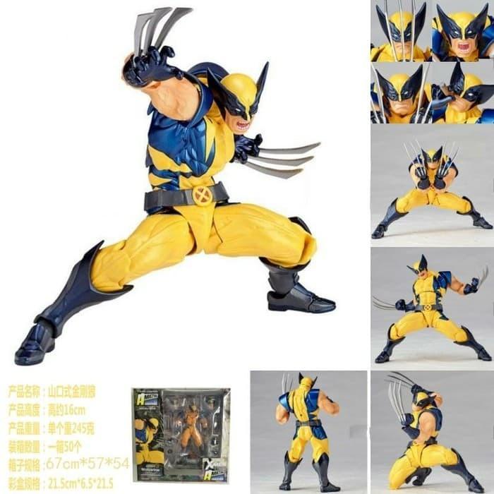 Jual REVOLTECH MARVEL WOLVERINE COMIC VERSION ACTION FIGURE | Shopee ...