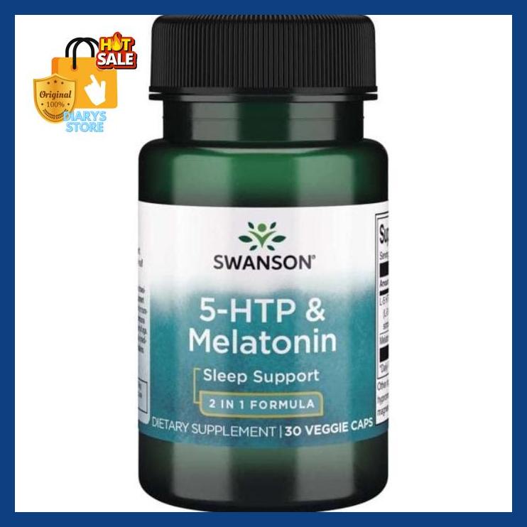 Jual Bvr Swanson 5-Htp Dan Melatonin 3 Mg Isi 30 Best Quality | Shopee ...
