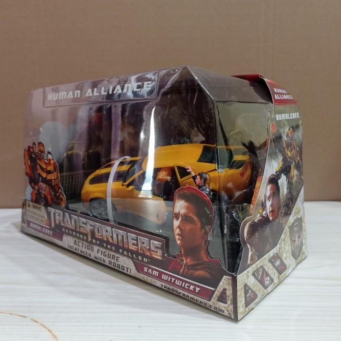 Jual ACTION FIGURE TRANSFORMERS HUMAN ALLIANCE BUMBLEBEE DAN SAM ...