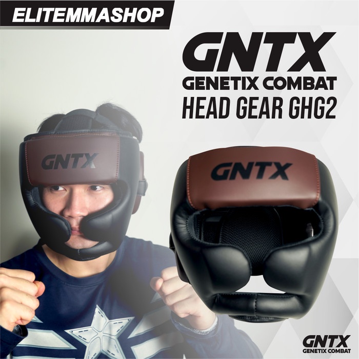 Jual GENETIX GNTX Head Gear GHG2, head guard, helm, muaythai boxing ...