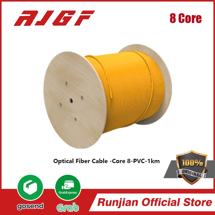 Jual H3C GC-OCGJ15V081K Optical Fiber Cable - Singlemode-Core 8-PVC-1km ...